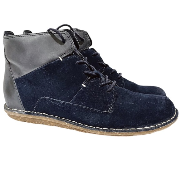 Clarks | Shoes | Clarks Tamitha Key Suede Leather Sneaker | Poshmark